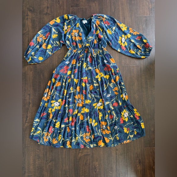 &merci | Dresses | Merci Floral Maxi Dress | Poshmark